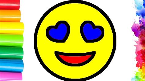 Як Намалювати Смайлик😍😍😍Намалювати малюнок Смайлик🎨 Малювання для дітей Youtube