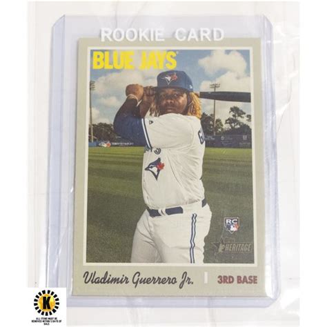 Vladimir Guerrero Jr Rookie Card 2019
