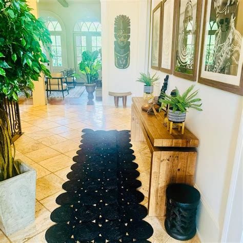 Blue Stair Steps Runner Chindi Cotton Stair Step Runner Jute Treads Rug Modern Stair Treads