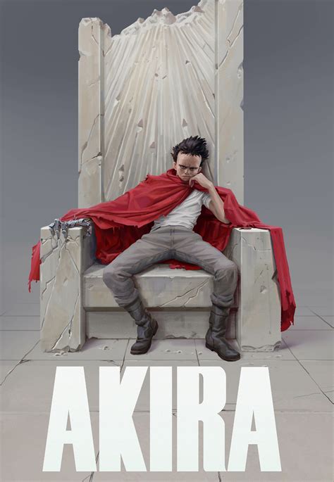 Artstation Tetsuo Akrira Fan Art Daniel Clarke Akira Poster