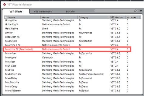 I Cannot Find My Native Instruments Plug In In Cubase Native Instruments