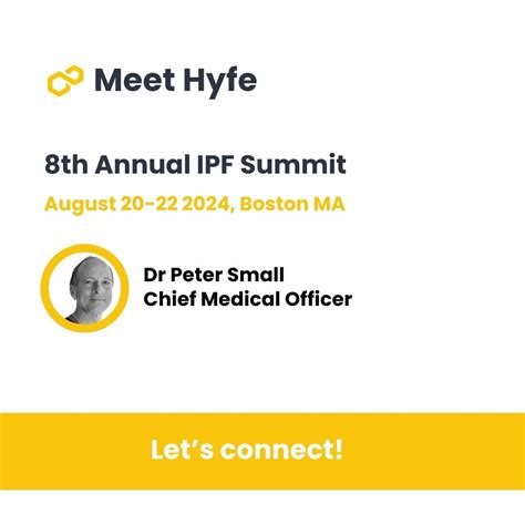 Hyfe On Linkedin Hyfeai Coughmonitoring Ipf Pulmonaryfibrosis