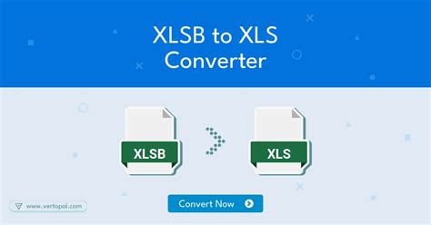 Online Xlsb To Xls Excel Converter Vertopal