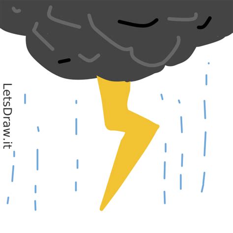 How To Draw Thunder 8bmzf8gna Png LetsDrawIt