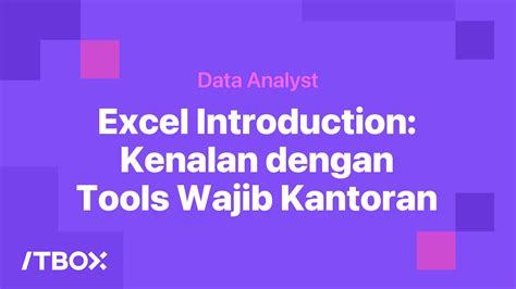 Kursus Excel Online Bersertifikat Belajar Excel Itbox