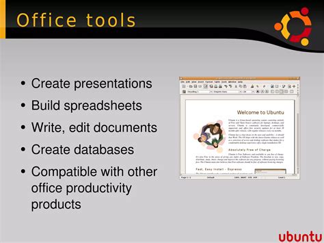 Oo Presenting Ubuntu Odp Operating Systems Computer Software And Applications