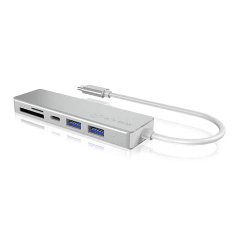 Icy Box Usb Type C Usb Card Reader Ln Ib Hub Cr Scan Uk