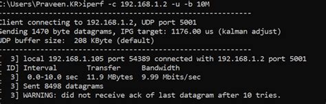 MCU PLUS SDK AM X Unable To Reach Gigabit Throughput Using Iperf Tool Arm Based