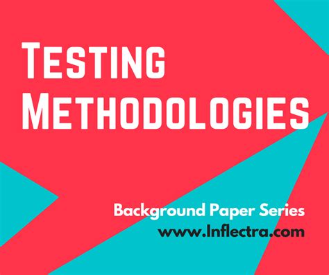 Software Testing Methodologies Are The Different Approaches And Ways Of