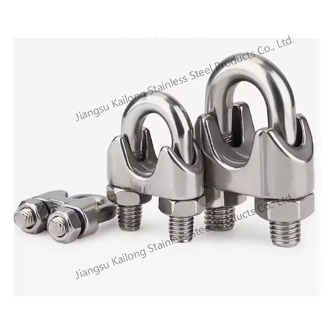 Aisi 304aisi 316 Stainless Steel Wire Rope Clips For Cable Sling