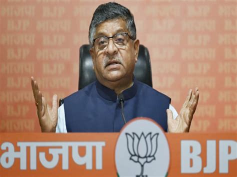 Bjp Ravi Shankar Prasad Attacks Sonia Gandhi On Sanatan Dharma Row