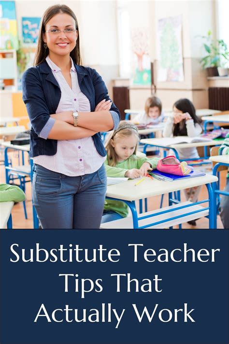 How To Be A Confident And Prepared Substitute Teacher Substitute
