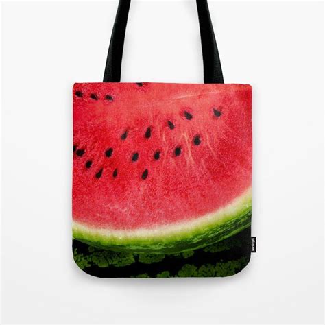 Watermelon Canvas Tote Bags Vibrant And Durable