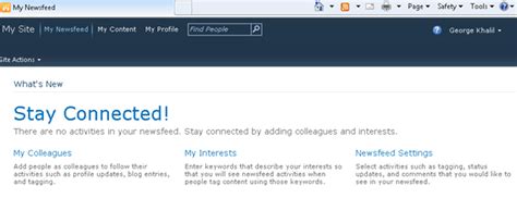 configuring my site in sharepoint 2010 sharepoint george a gkm2