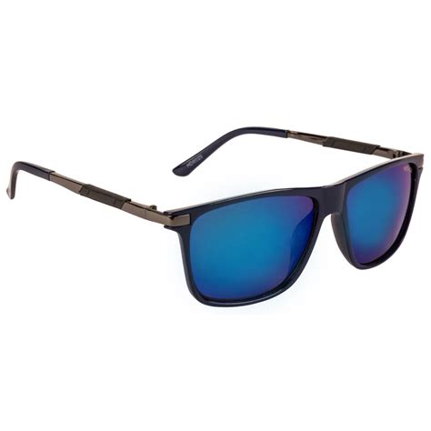 Voyage Blue Rectangular Sunglasses Hd8029mg3277 Buy Voyage Blue