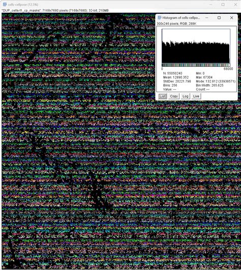 Cellpose Fiji Wrapper Maximum Number Of Labels Usage And Issues Imagesc Forum