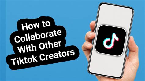 How To Collaborate With Other Tiktok Creators Step By Step Youtube