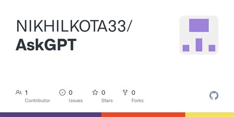 github nikhilkota33 askgpt