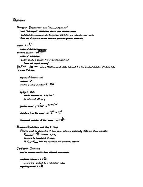 Ch 4 Quantitative Chemical Analysis 10e Statistics