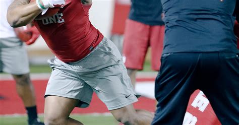 Rb Joe Mixon Impressive At Oklahomas Pro Day