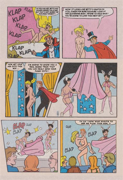 Rule 34 Archie Andrews Archie Comics Betty Cooper Comic Lingerie Page