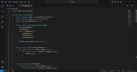 srushti fukat on linkedin week 3rd with internpe tic tac toe game with the help of java