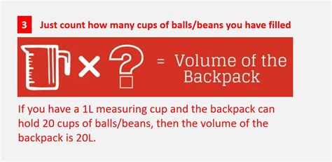 How To Measure Backpack Volume