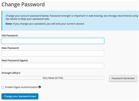 Password Help Liquid Web