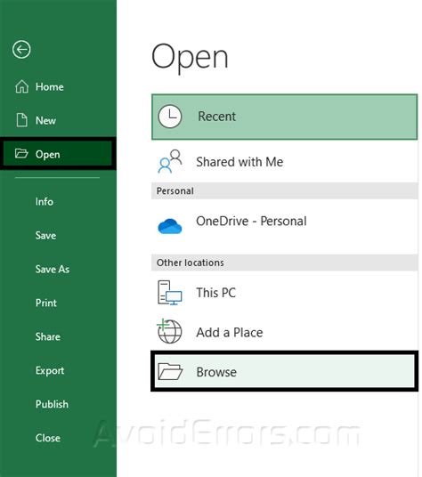 Fix Excel 2016 Wont Open Xls Files Avoiderrors