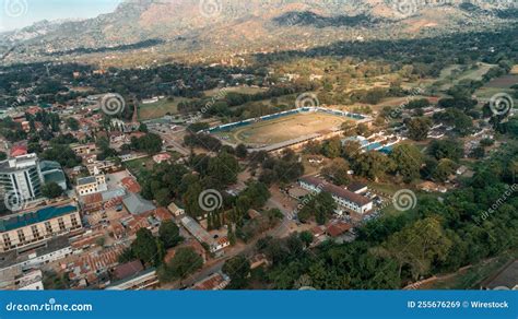 Aerial View Of The Morogoro Town In Tanzania Editorial Stock Image
