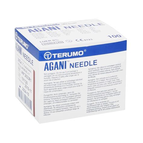 Terumo Agani Disposable Needles 27g X 34 04 X 19 Mm Grey Single