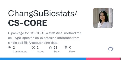 CS CORE R CSCORE R At Master ChangSuBiostats CS CORE GitHub
