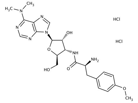 Purchase Puromycin Dihydrochloride 58 58 2 Online • Catalog • Molekula