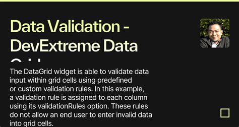Data Validation Devextreme Data Grid Codesandbox