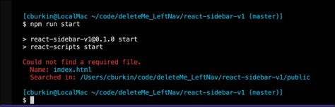 Missing Index Html Issue Briancodex React Sidebar V Github