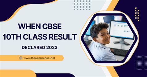 When Cbse 10th Class Result Declared 2023