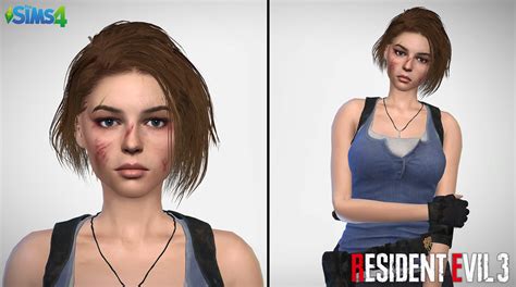 My Attempt At Creating Jill Valentine In The Sims 4 Rresidentevil