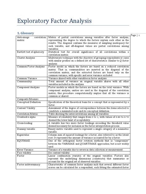Chapter 3 Factor Analysis New Pdf Factor Analysis Variance