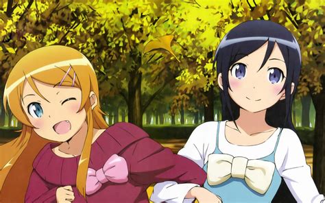 Ore No Imouto Ga Konnani Kawaii Wake Ga Nai Kousaka Kirino Aragaki Ayase Anime Anime Girls