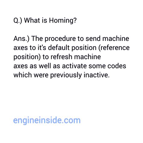 Cnc Interview Questions And Answers Engineinside