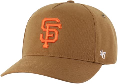 47 Brand X Carhartt Mlb San Francisco Giants Hitch Cap Brown Ss25 Us