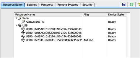 usb problem controlling arduino uno using labview in macos ni community