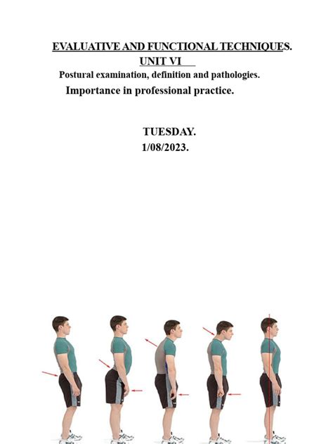 12 Examination Posture Importance Pdf Physical Therapy Scoliosis