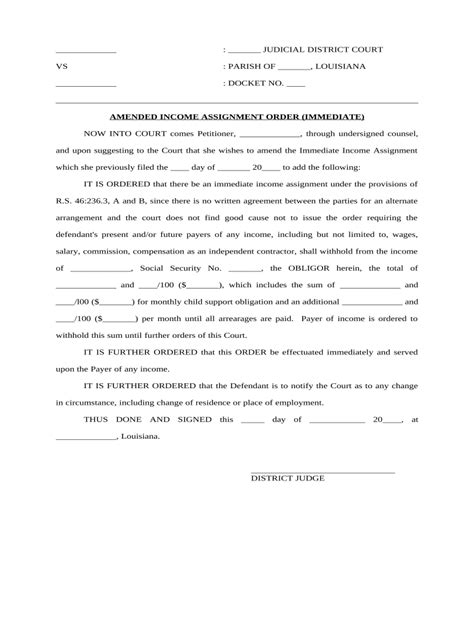 Assignment Order Sample Complete With Ease Airslate Signnow