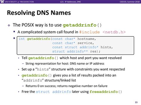 ip addresses dns cse 333 summer ppt download