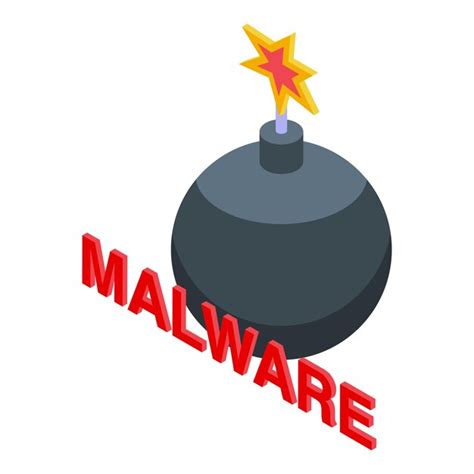 Premium Vector Malware Bomb Icon Isometric Of Malware Bomb Vector Icon For Web Design Isolated