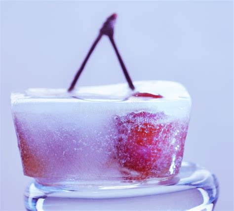 Frozen Cherry Stock Image Image Of Sweet Freeze Cherry 21428949
