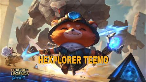 Hexplorer Teemo In 3d Model Wild Rift Youtube