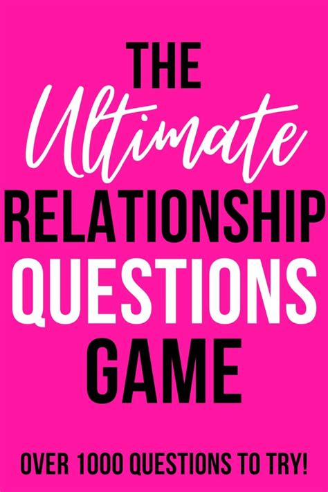 Relationship Question Games Questions For Couples Question Game