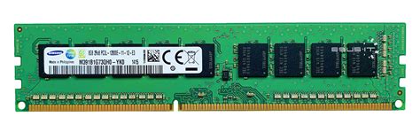 Memory Ram 1x 8gb Samsung Ecc Unbuffered Ddr3 1600mhz Pc3 12800 Udimm M391b1g73qh0 Yk0 Ram
